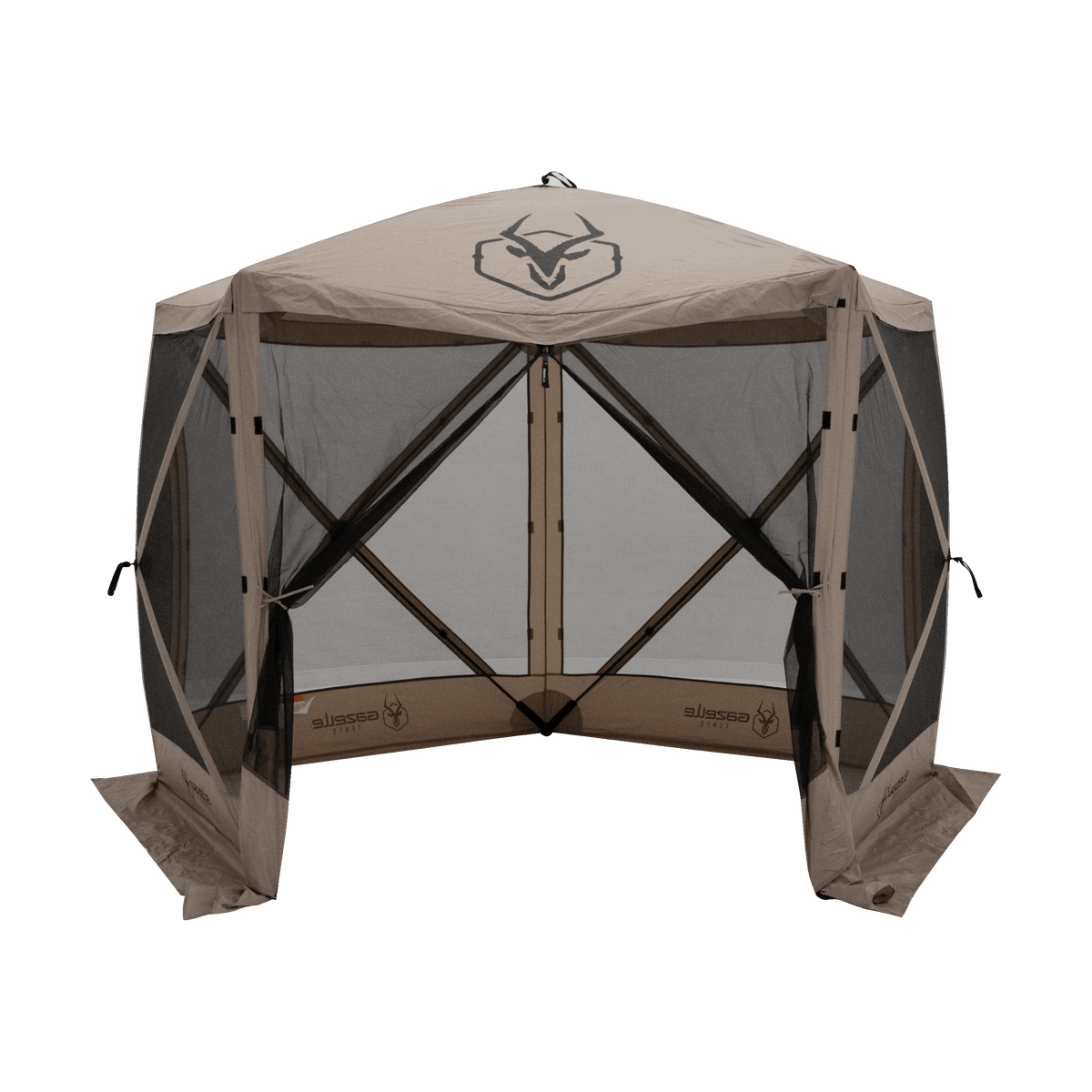 Gazelle Tents G5 5-Sided Portable Gazebo, Easy Pop-Up Hub Screen Tent ...