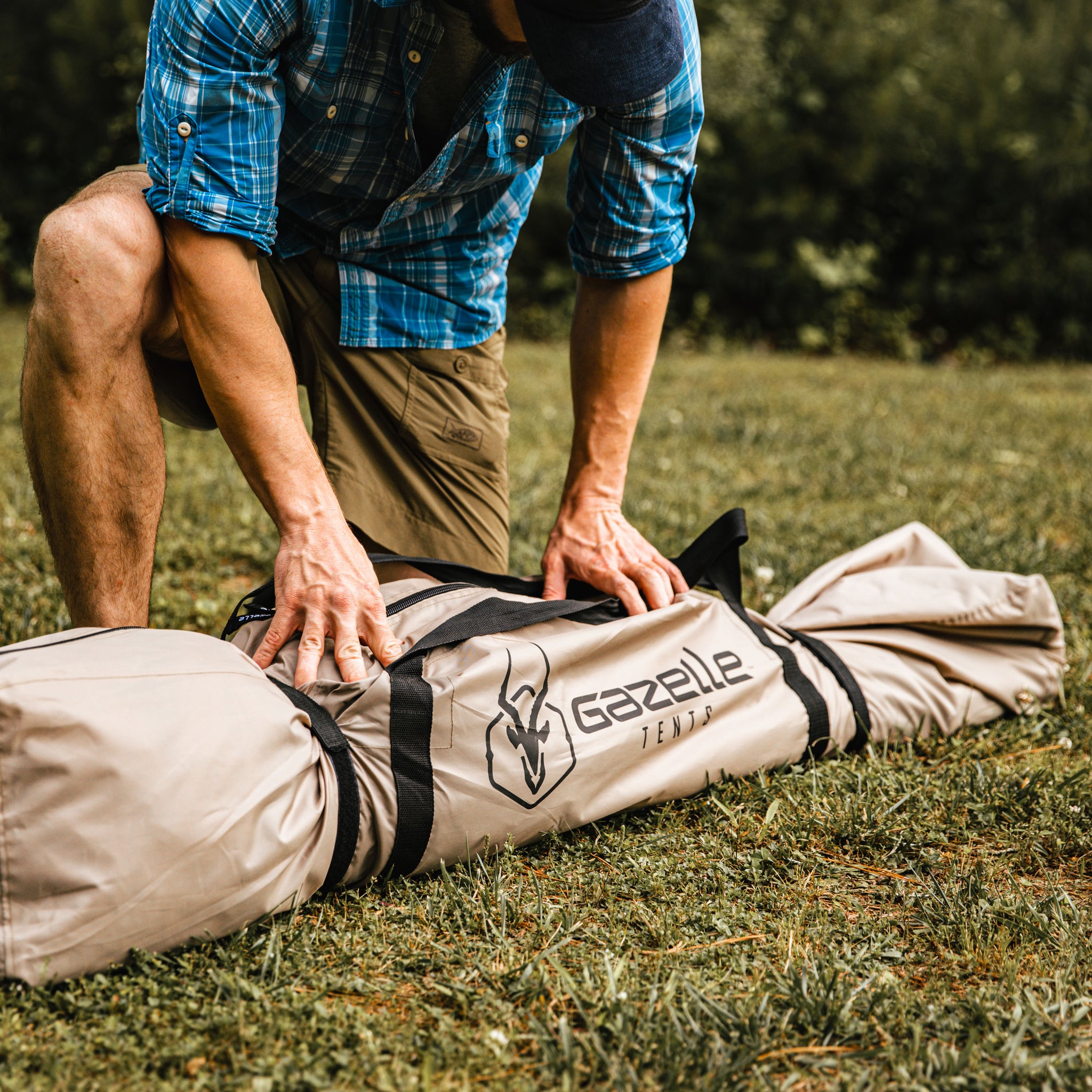 Gazelle Tents G5 5-Sided Portable Gazebo, Easy Pop-Up Hub Screen Tent ...