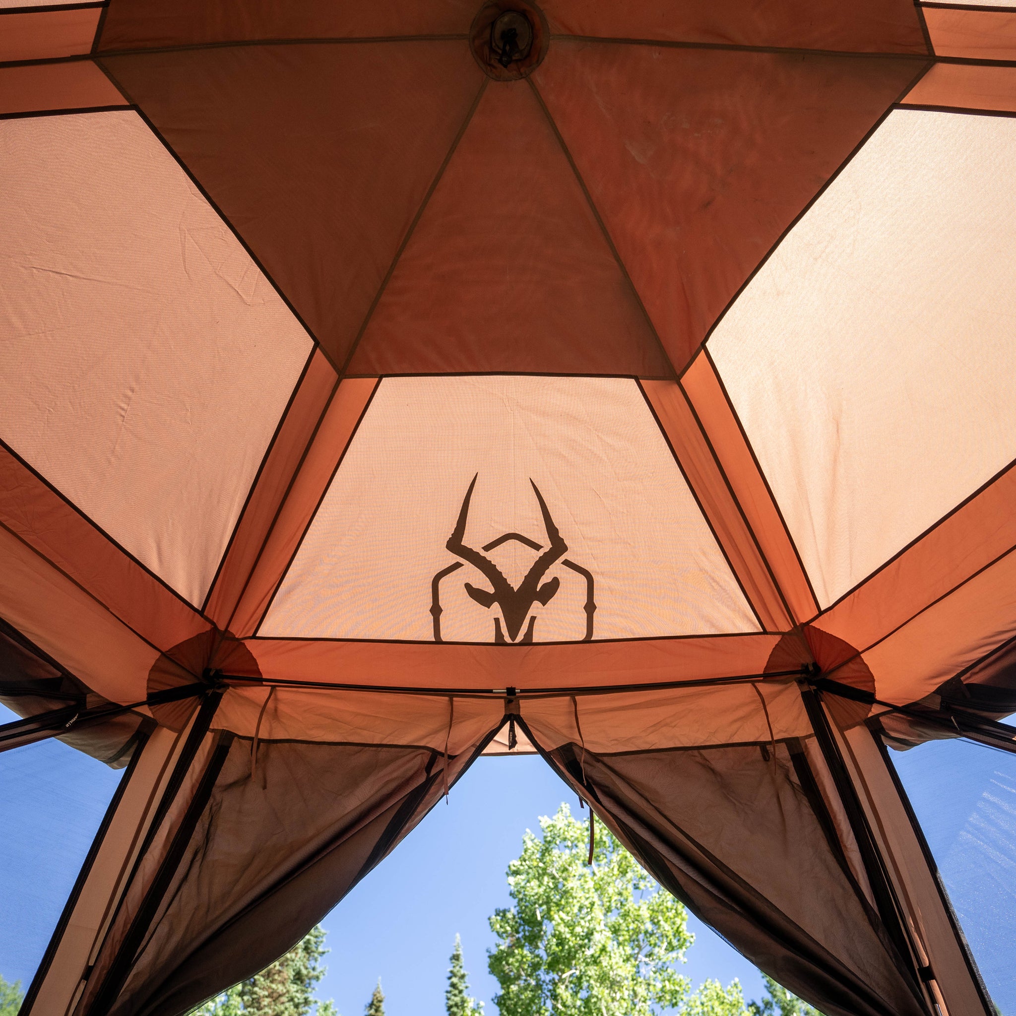 Gazelle Tents G6 Cool Top 6-Sided Portable Gazebo, Easy Pop-Up Hub ...