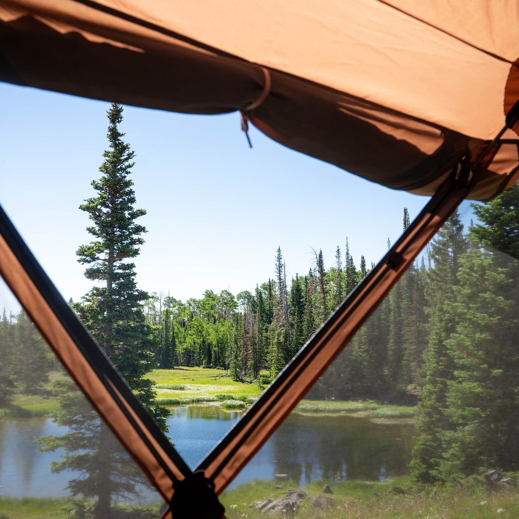 Gazelle Tents G6 Cool Top 6-Sided Portable Gazebo, Easy Pop-Up Hub ...
