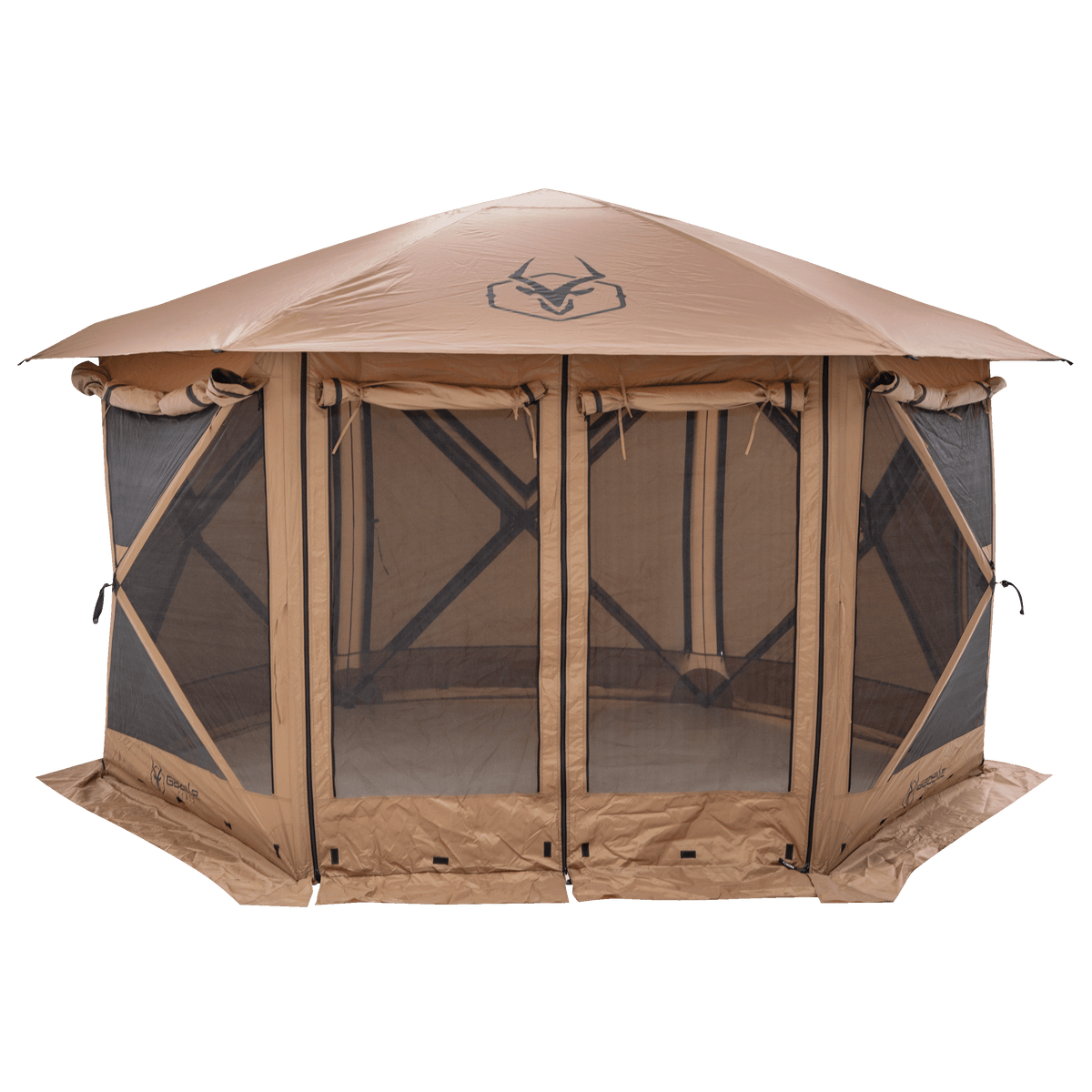 Gazelle Tents G6 Cool Top 6-Sided Portable Gazebo, Easy Pop-Up Hub ...