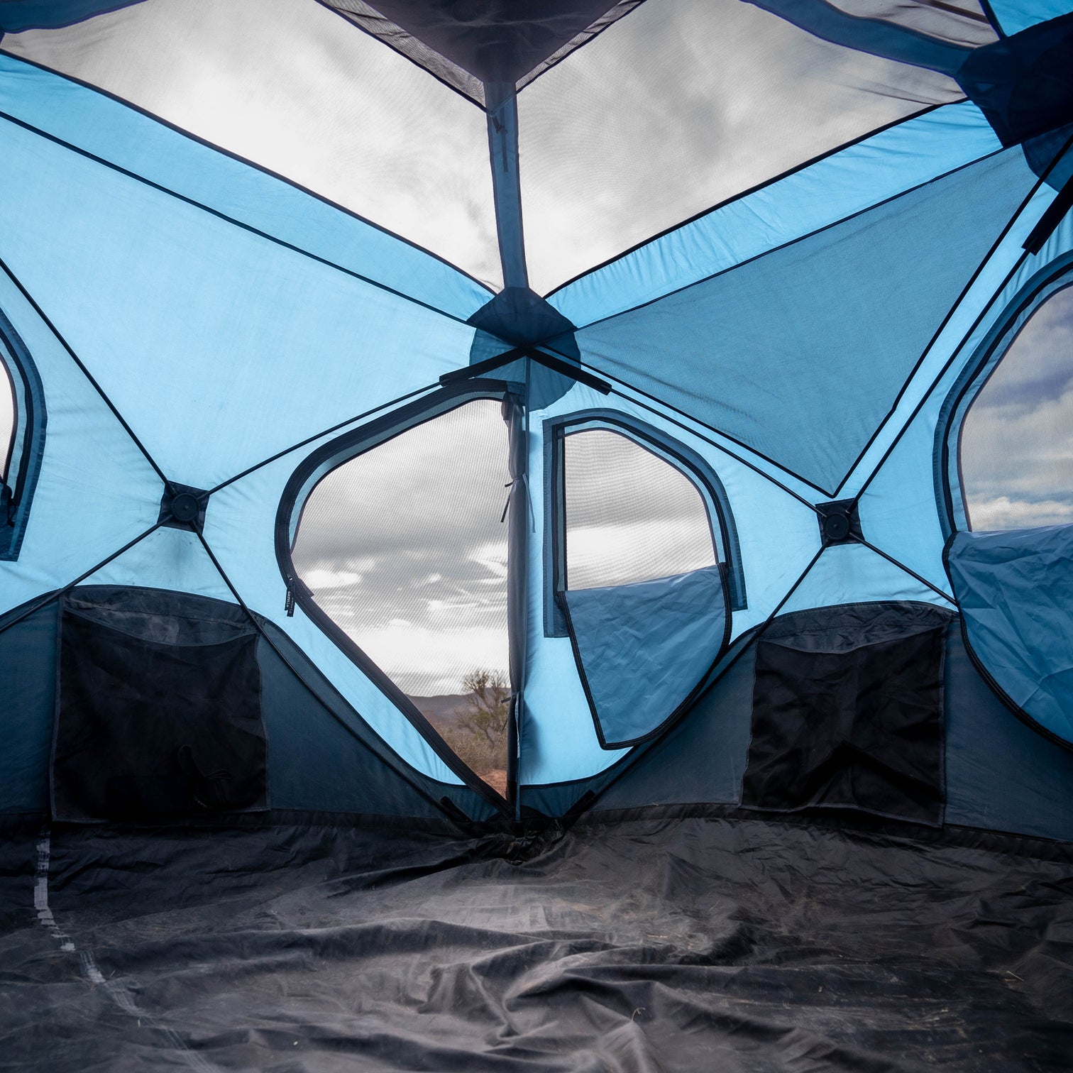 Gazelle Tents T3X Hub Tent Overland Edition, Easy 90 Second Set-Up ...