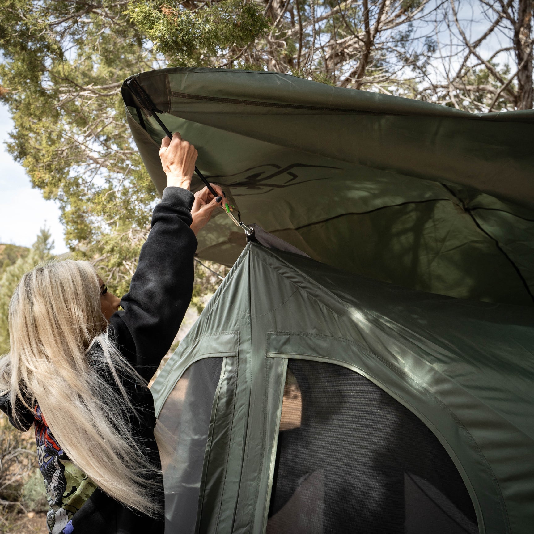 Gazelle Tents T4 Hub Tent, Easy 90 Second Set-Up, Waterproof, UV ...