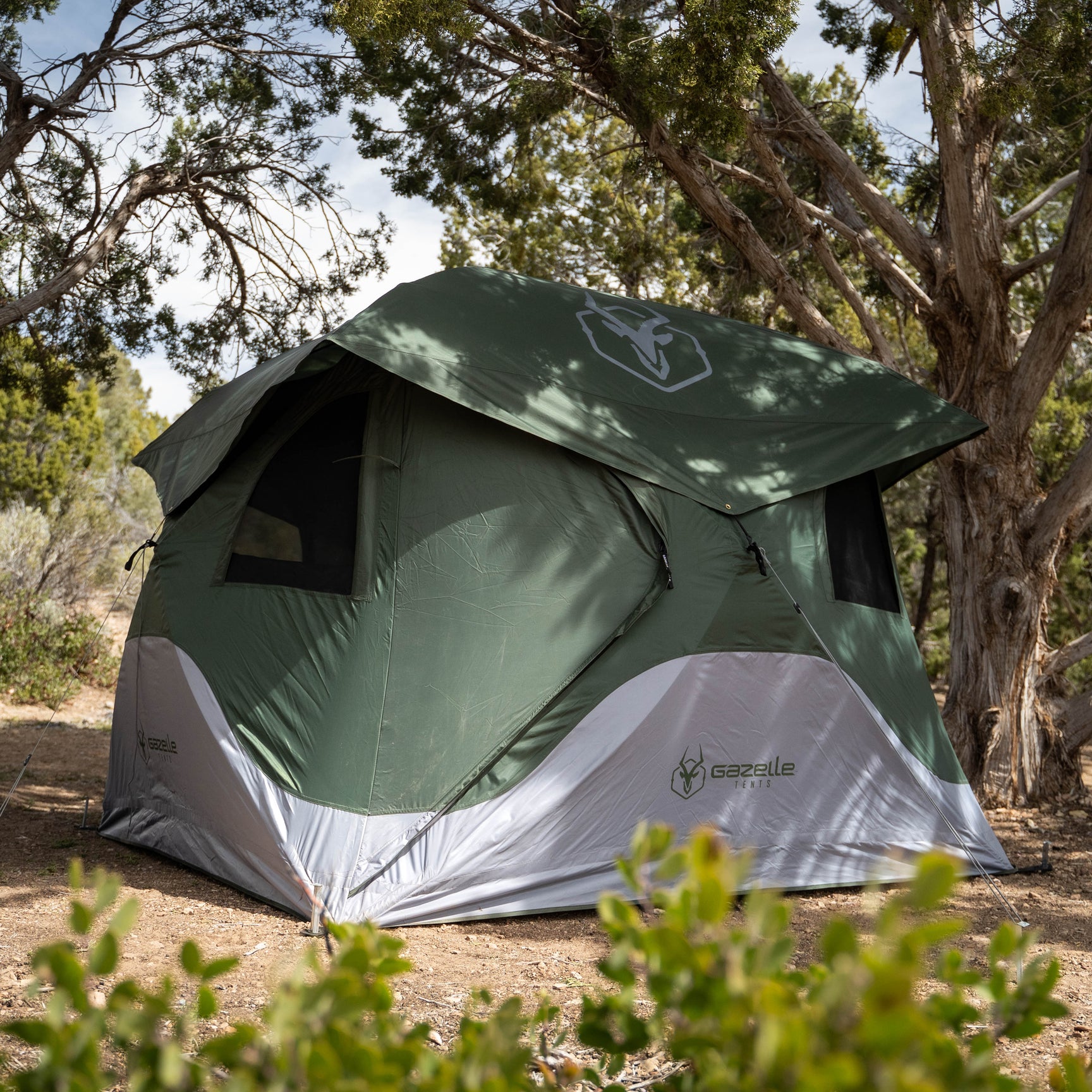 Gazelle Tents T4 Hub Tent, Easy 90 Second Set-Up, Waterproof, UV ...