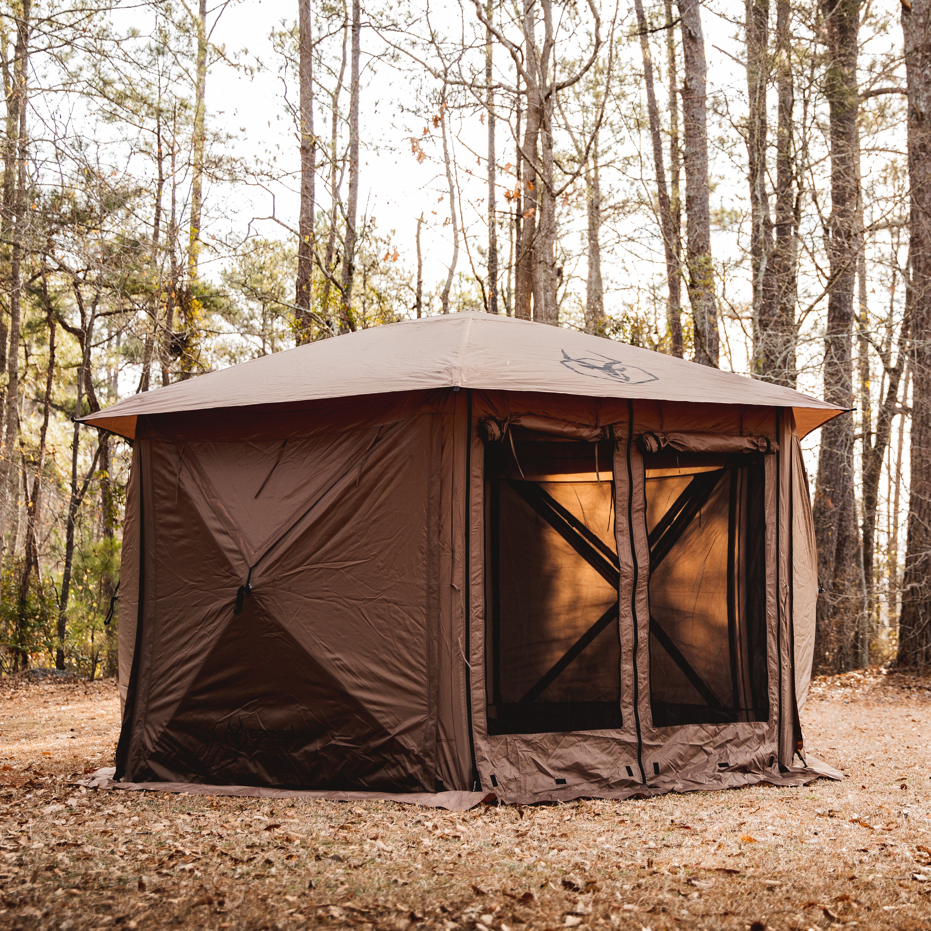 Gazelle Tents G6 Cool Top 6-Sided Portable Gazebo, Easy Pop-Up Hub ...